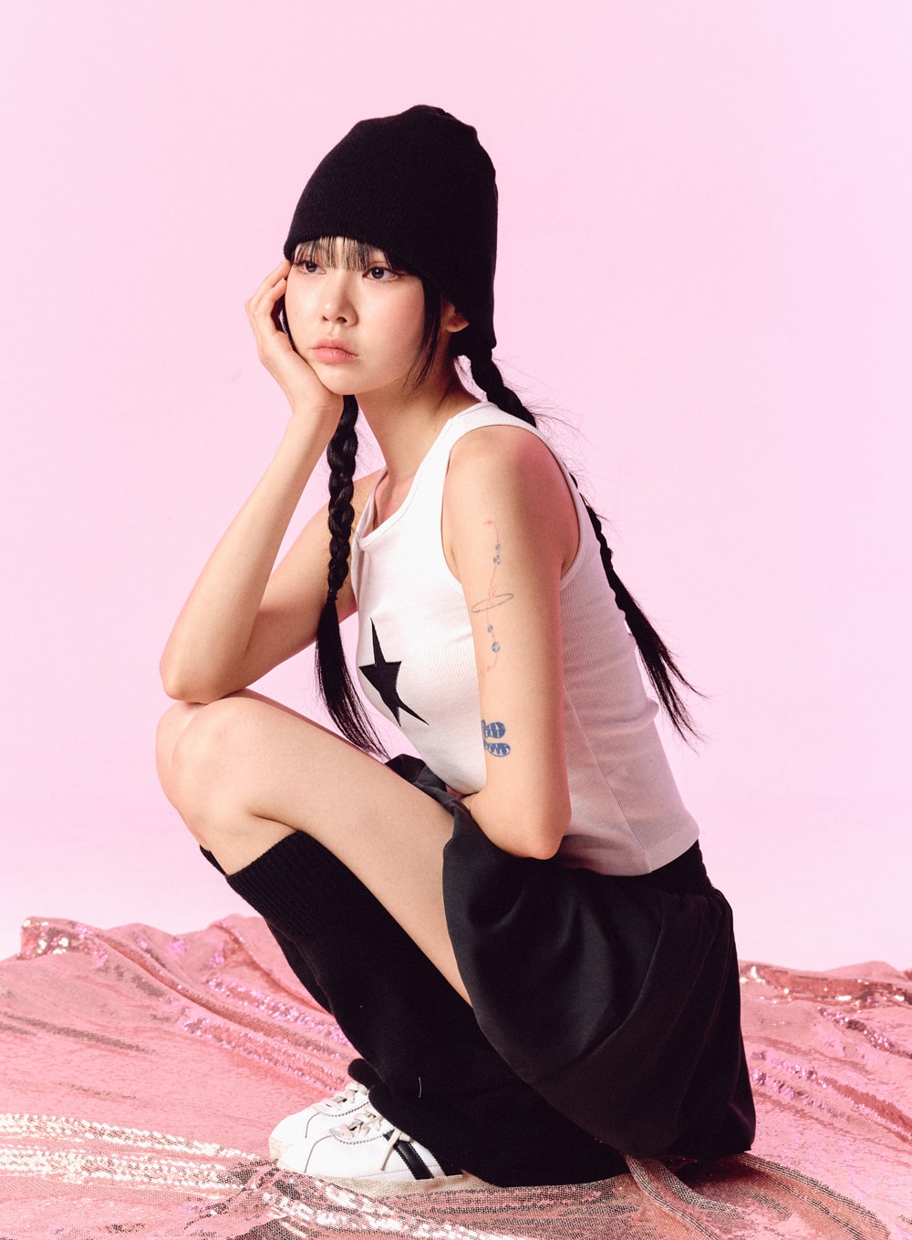 Star Graphic Tank Top IL328 - Acubi style | LEWKIN